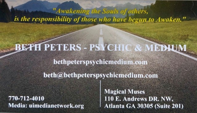 Appointments | Beth Peters, Psychic & Medium